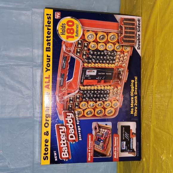 Source Unknown | Storage & Organization | Battery Daddy Storage Holds ...